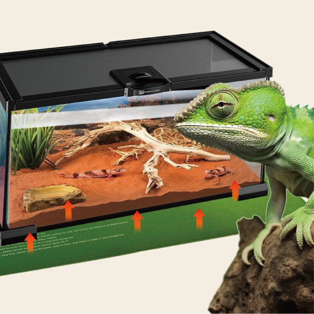 Animal insulation pad - electric underfloor heating